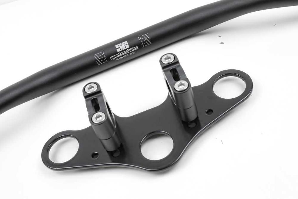 BMW 2V conversion kit to 28. 6mm Fat Bar handlebars for original triple ...